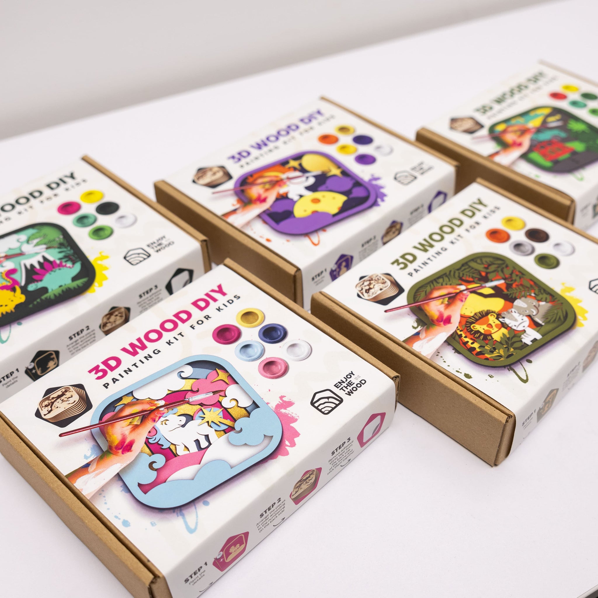 3D DIY Wood Painting Kit | Enjoy The Wood