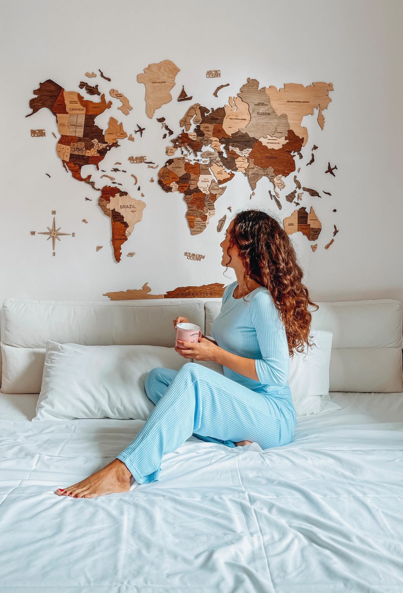 Buy the very Best Wooden World Maps from Enjoy The Wood