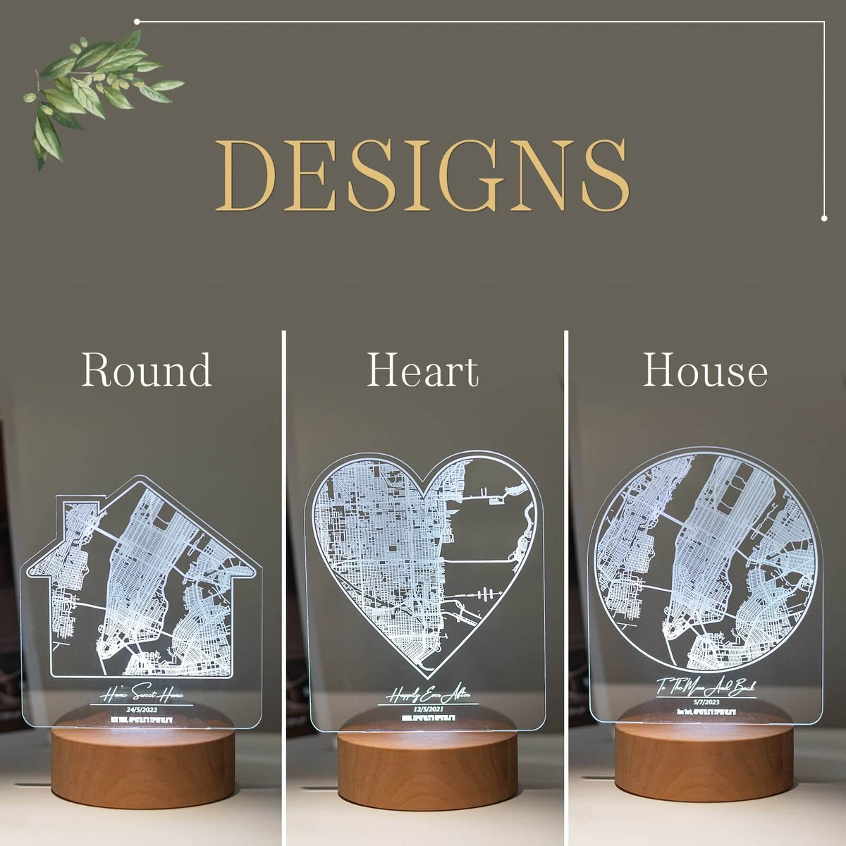 City Plan Light Stand from Enjoy The Wood → Order Now