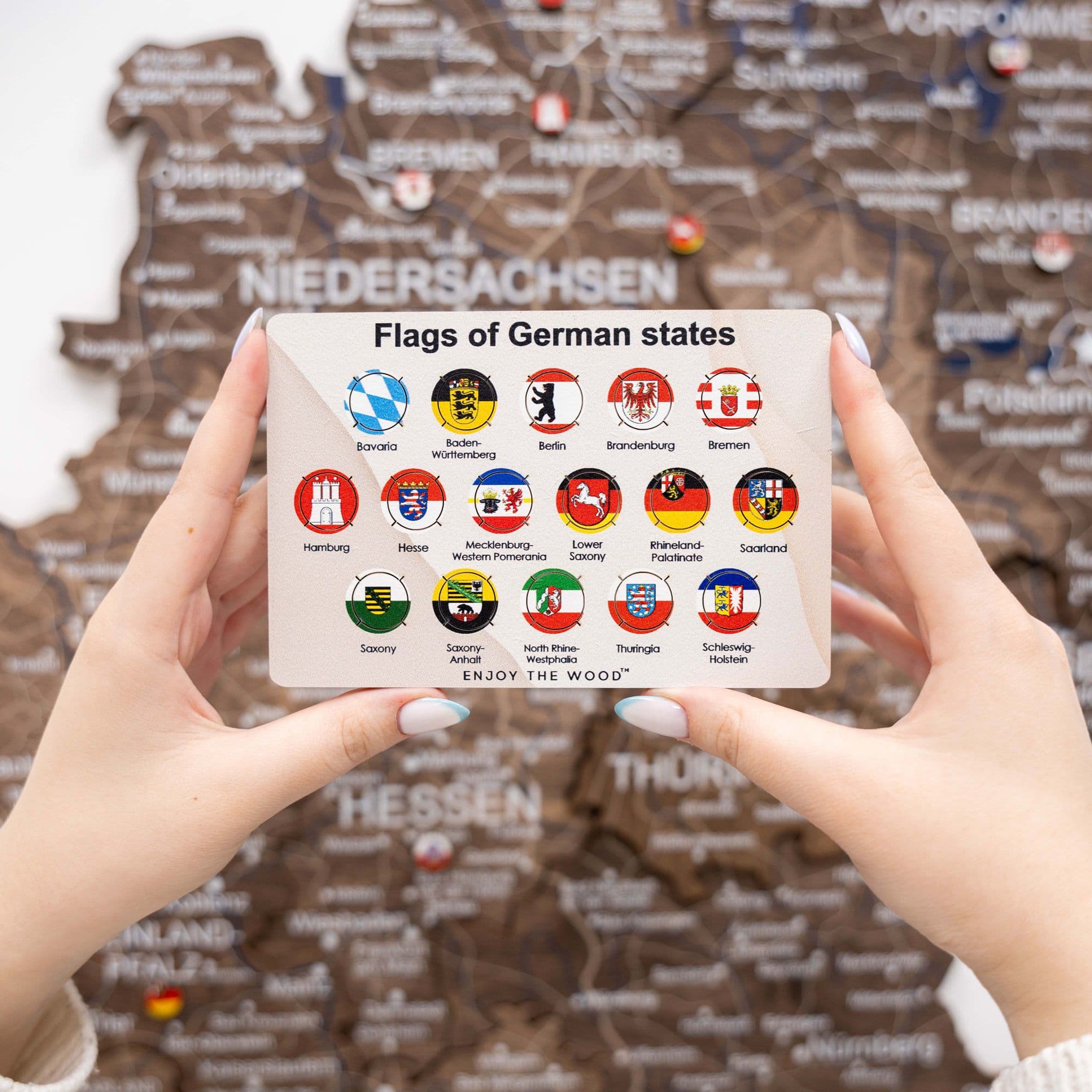 Germany Flag Pins – Add Country Markers | Enjoy The Wood