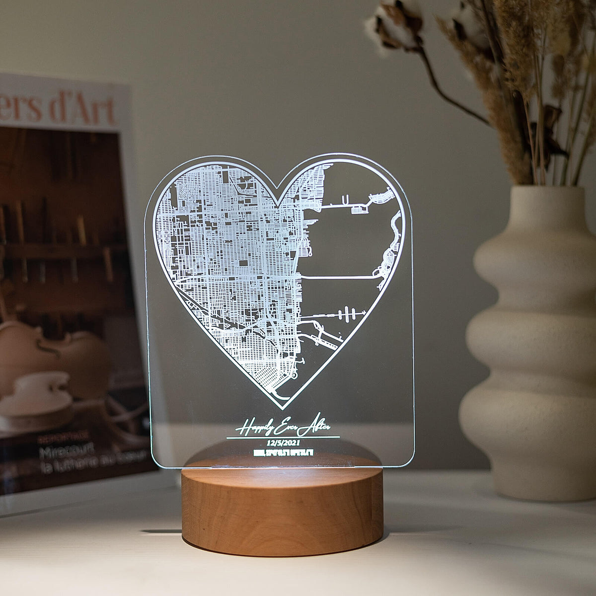 City Plan Light Stand from Enjoy The Wood → Order Now