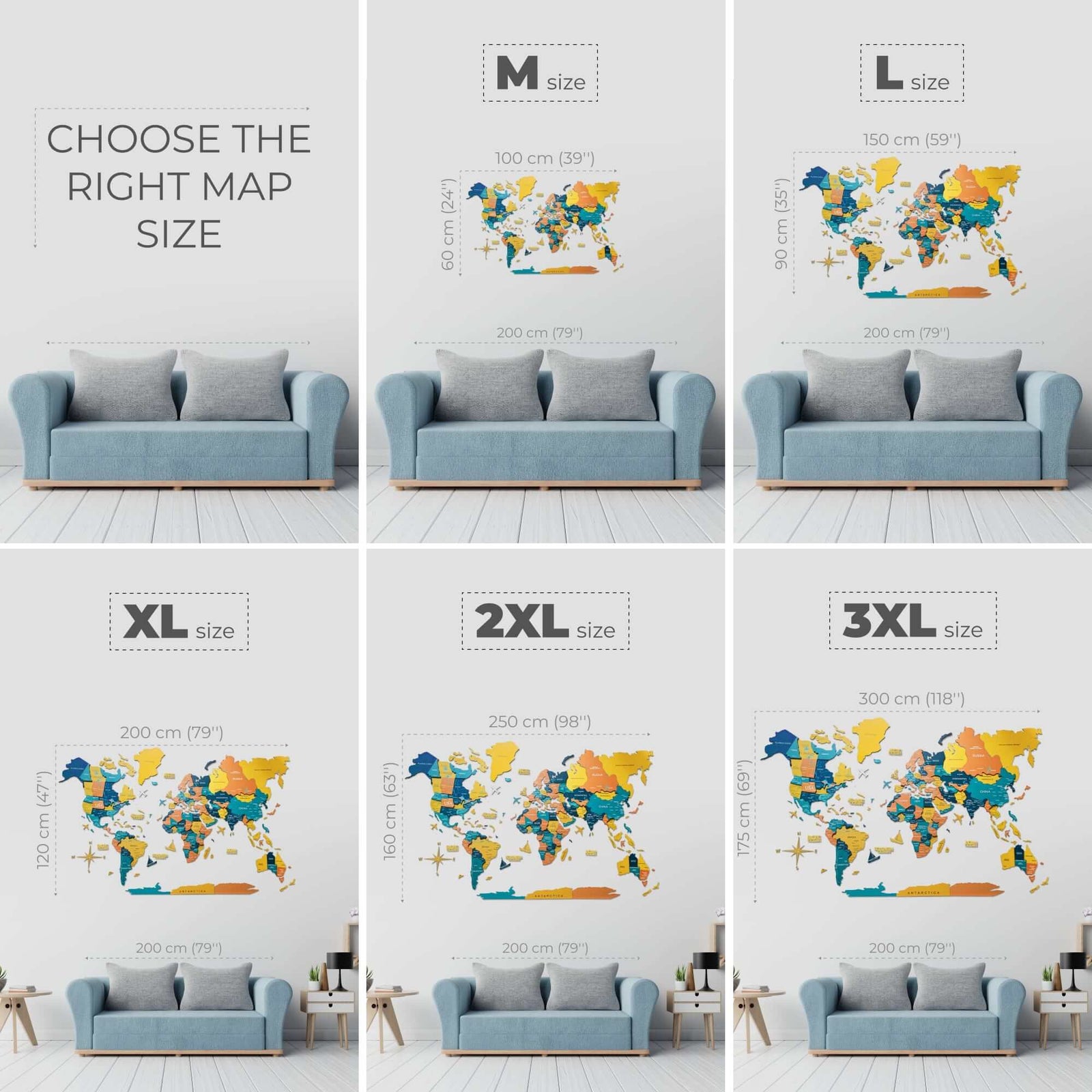 3D Wooden World Map Indie → Enjoy The Wood ‣ Order Now