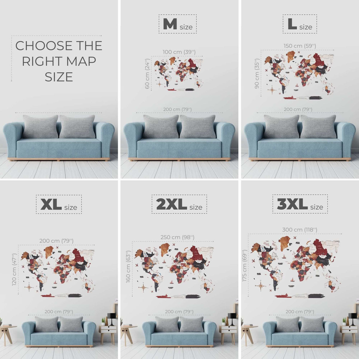 3D Wooden World Map Onyx → Enjoy The Wood ‣ Order Now