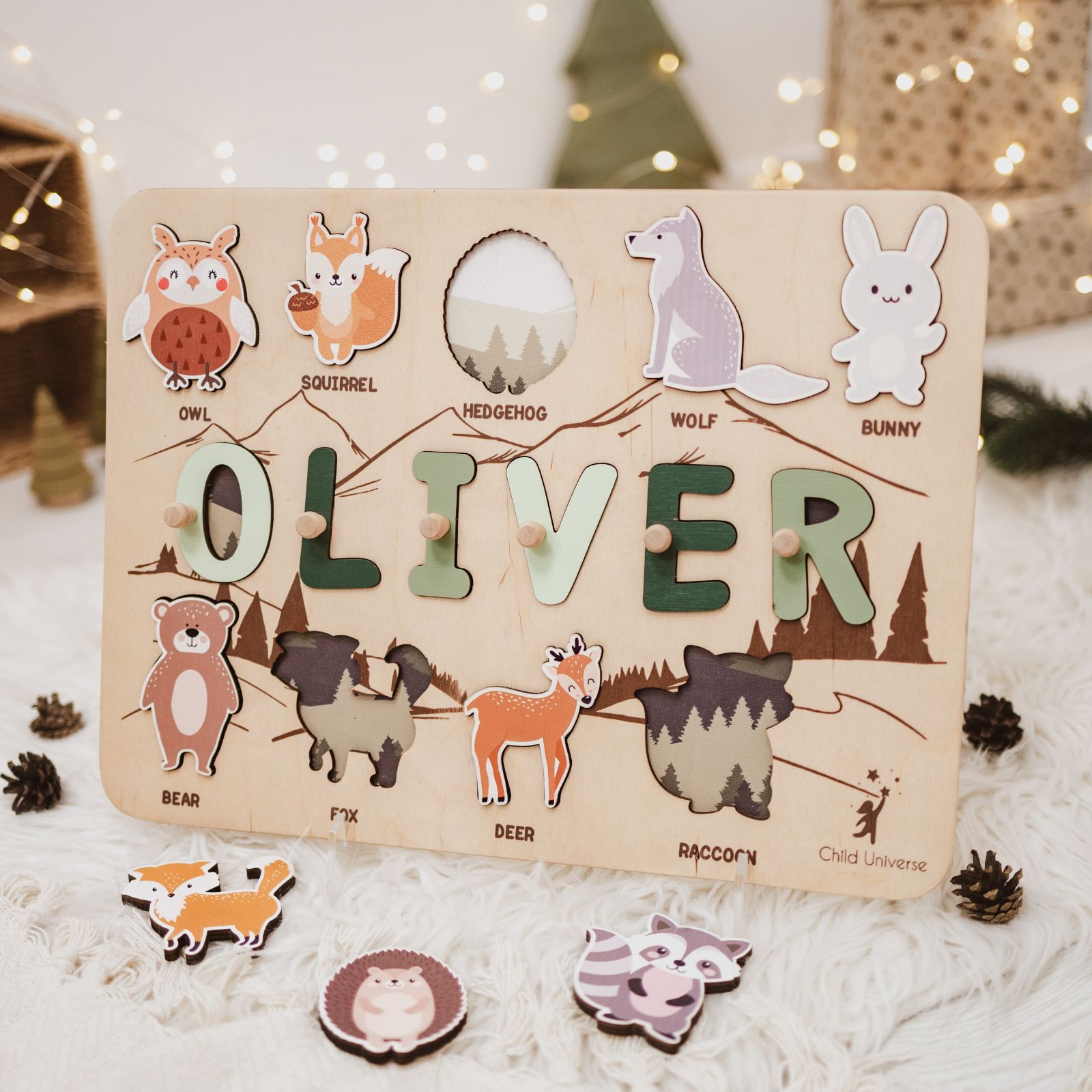 Woodland Name Board Enjoy The Wood