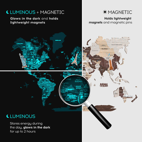 3D Luminous Cappuccino → Enjoy The Wood ‣ Order Now