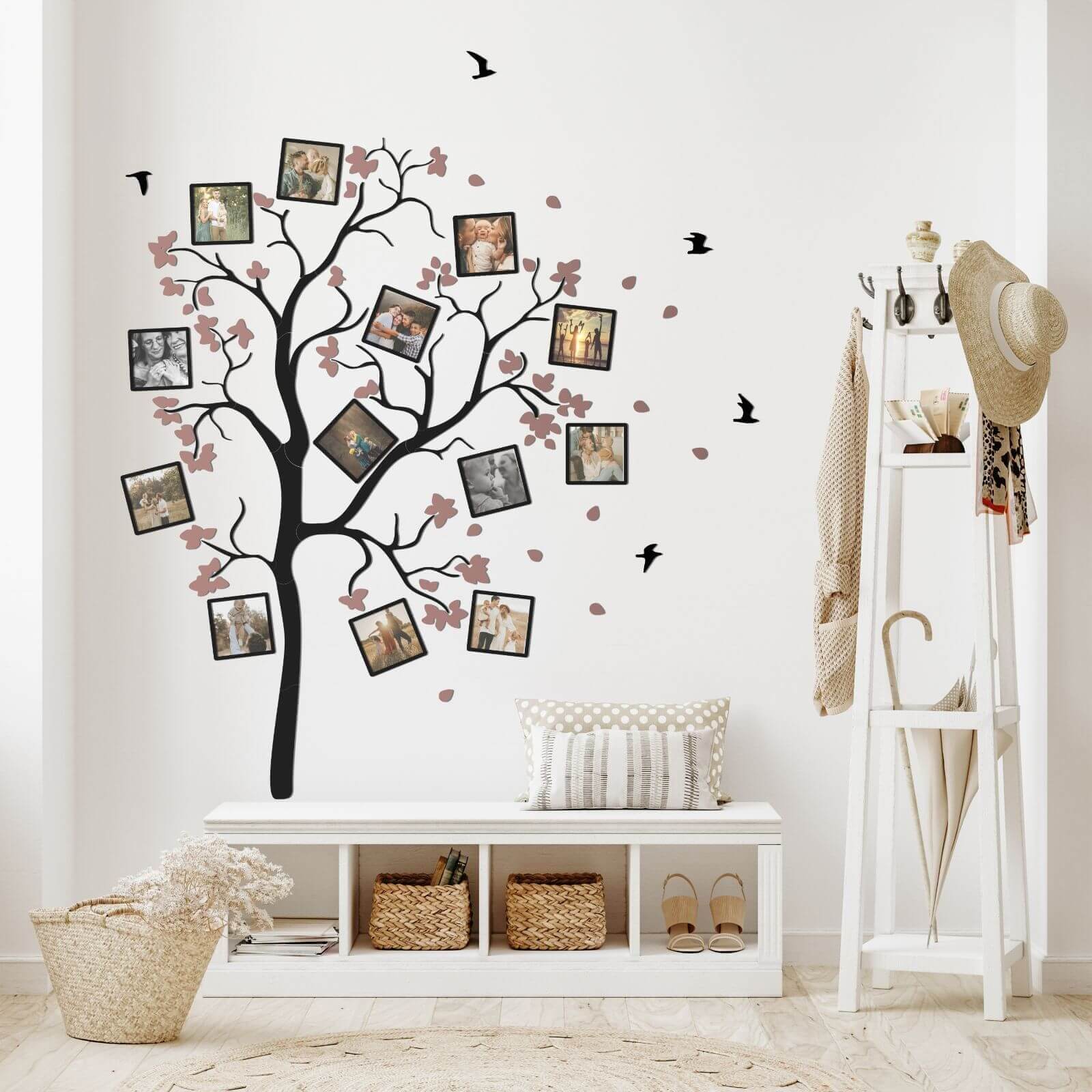 Family Tree - With Pink Flowers ‣ From Enjoy The Wood