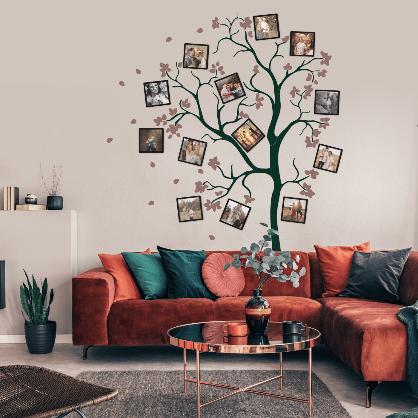 Family Tree - With Pink Flowers ‣ From Enjoy The Wood