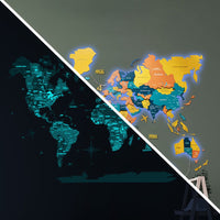 Collections Of Wooden Wall World Maps 🗺️ Enjoy The Wood