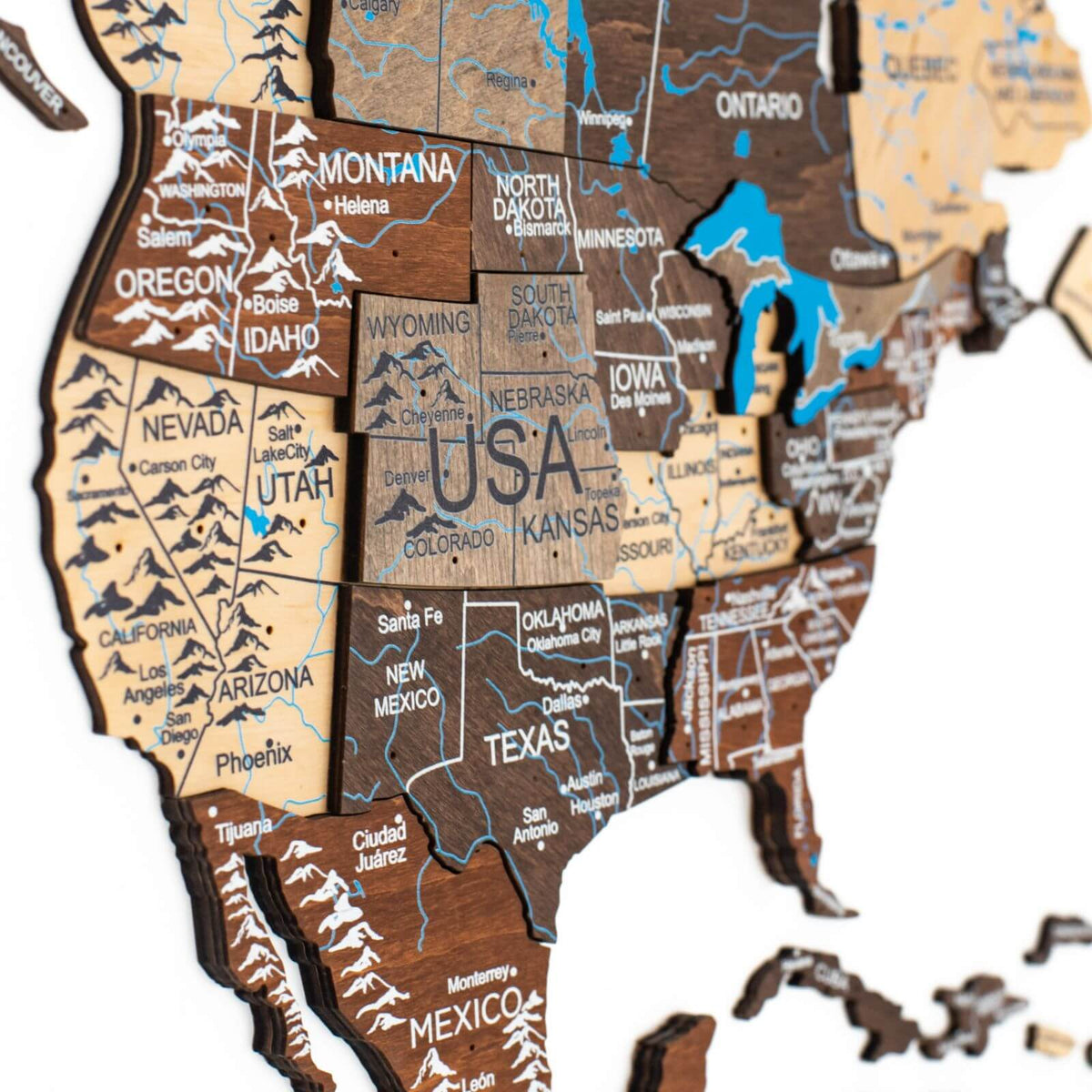 Modern Living Room Wall Decor → Enjoy The Wood