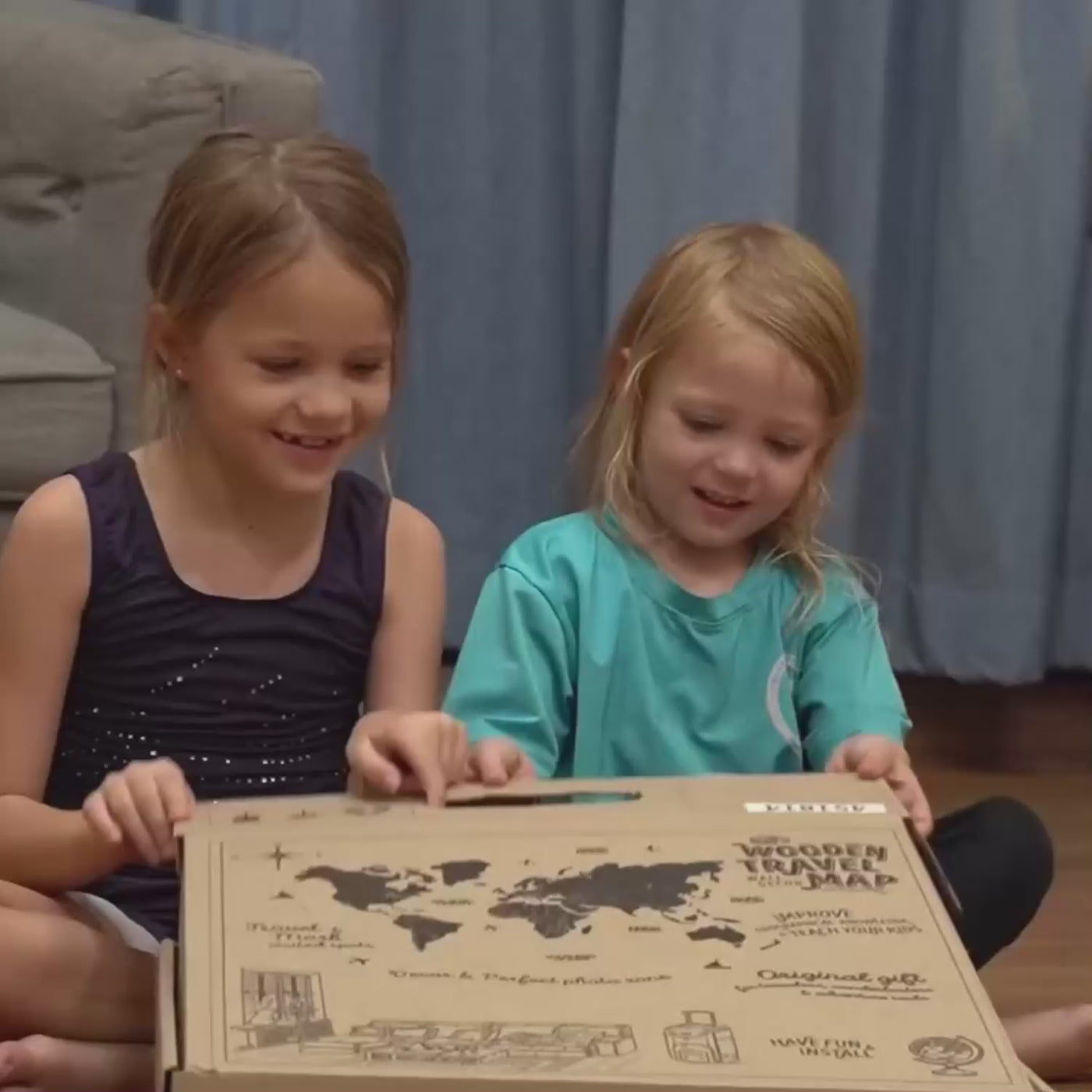 3D Wooden World Map Multilayered Oak ‣ Enjoy The Wood