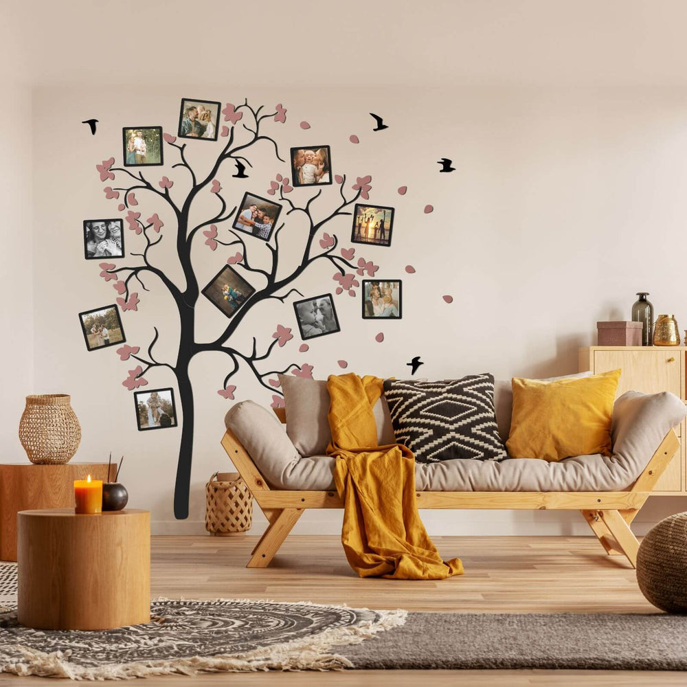 Family Tree - With Pink Flowers ‣ From Enjoy The Wood