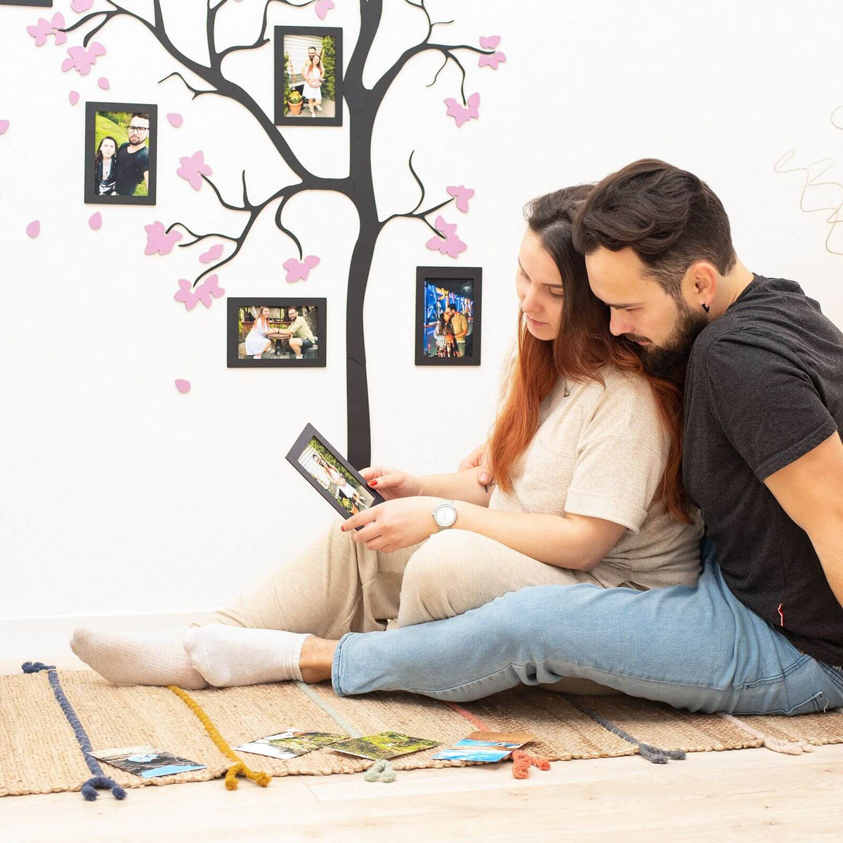 Family Tree - With Pink Flowers ‣ From Enjoy The Wood