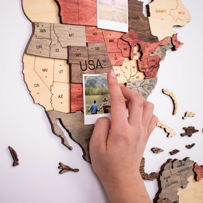 3D Wooden World Map Fusion from Enjoy The Wood ‣ Good Price, Reviews