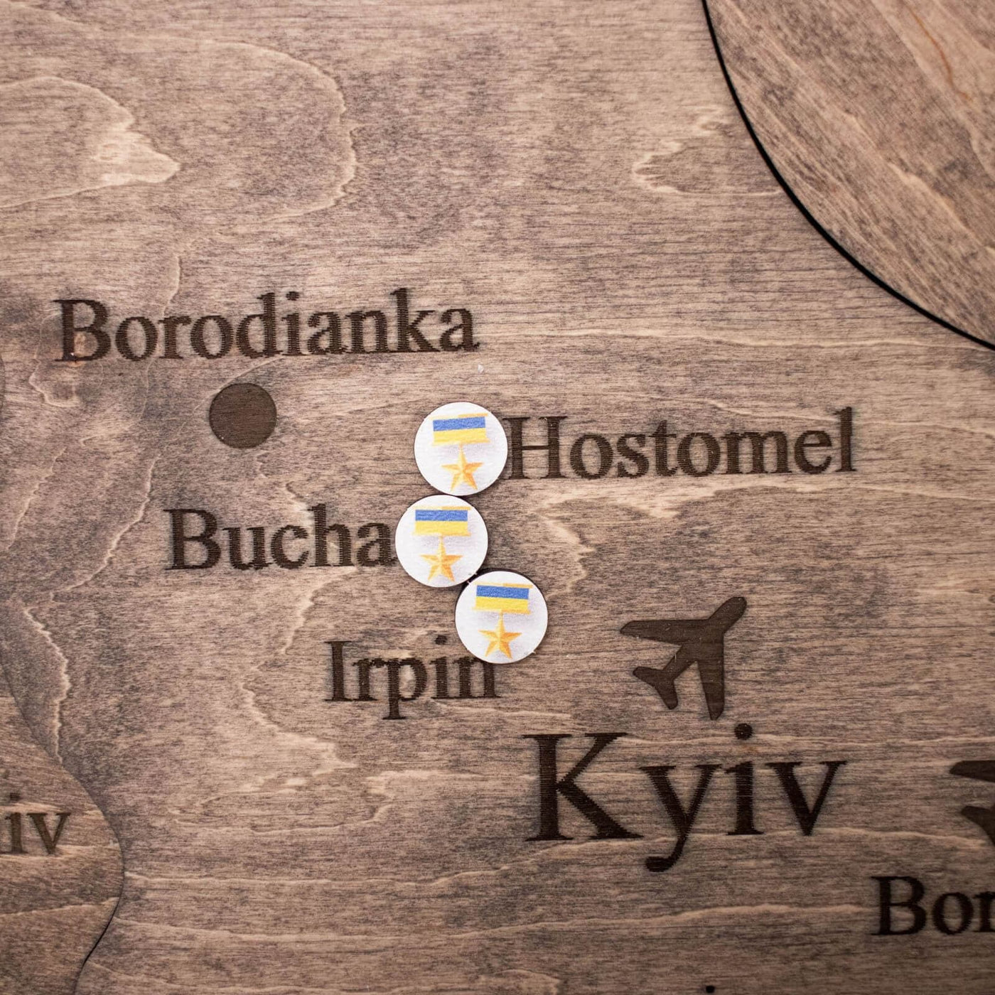 Wooden Map of Ukraine Terra ‣ Enjoy The Wood ‣ Order Now
