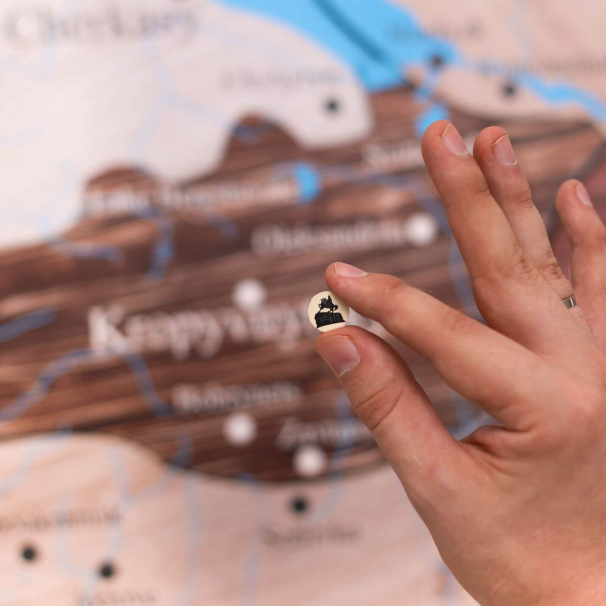 Ukrainian Landmarks Pins from Enjoy The Wood ‣ Order Now