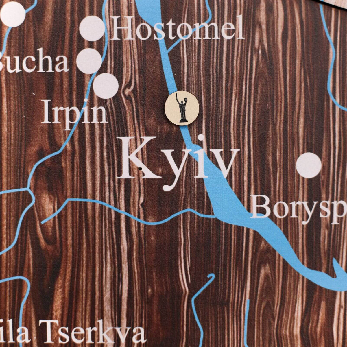 Ukrainian Landmarks Pins from Enjoy The Wood ‣ Order Now