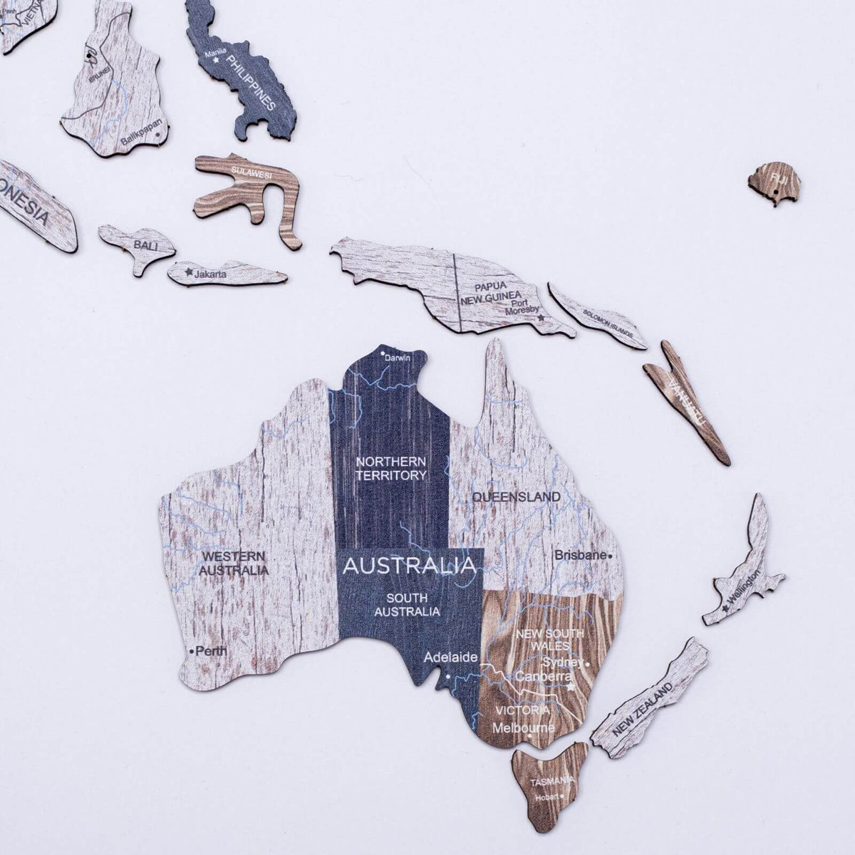 2D Wooden World Map Mystery ‣ Enjoy The Wood